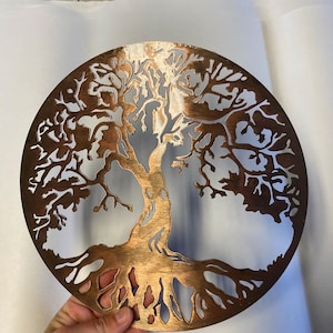 Tree of Life, Copper Tree of Life, Metal Wall Art, Metal Art, Urban Art ...