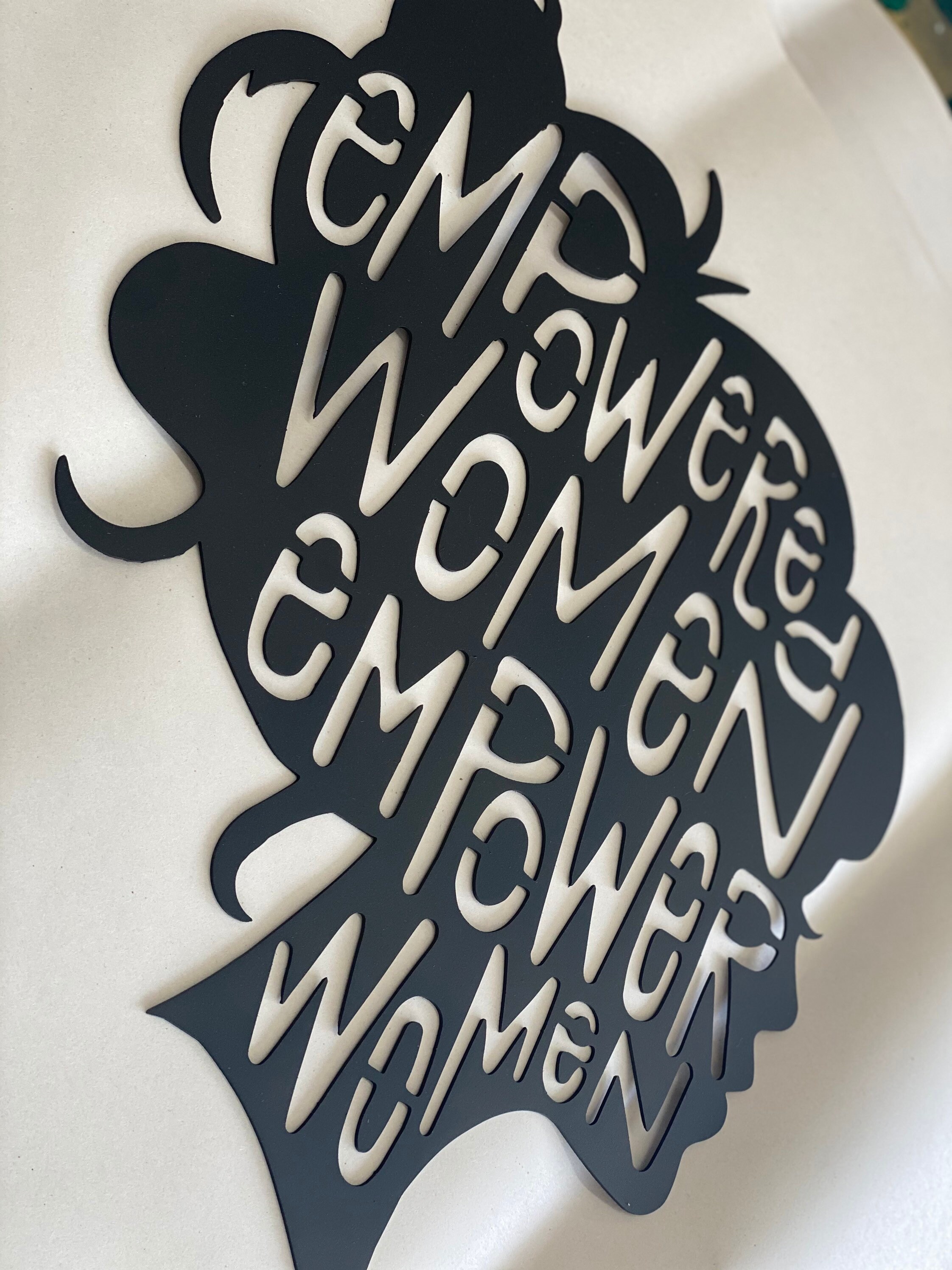 Empowered Woman Metal Sign the Future is Female Metal Sign | Etsy