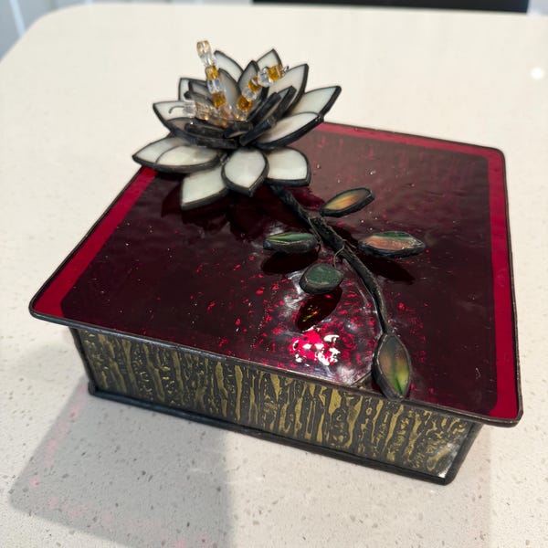 Stained Glass Boxes - Etsy
