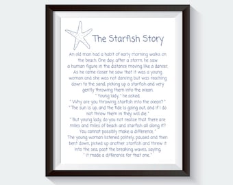 Starfish Story | Etsy