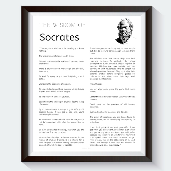 Socrates - Etsy