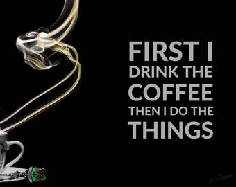 Coffee sayings | Etsy