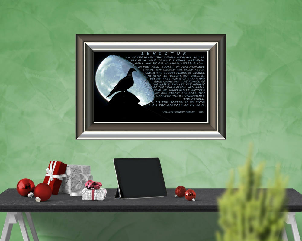 Famous Poem. Invictus Poem. Handwritten Font. William Henley. Full Poem ...