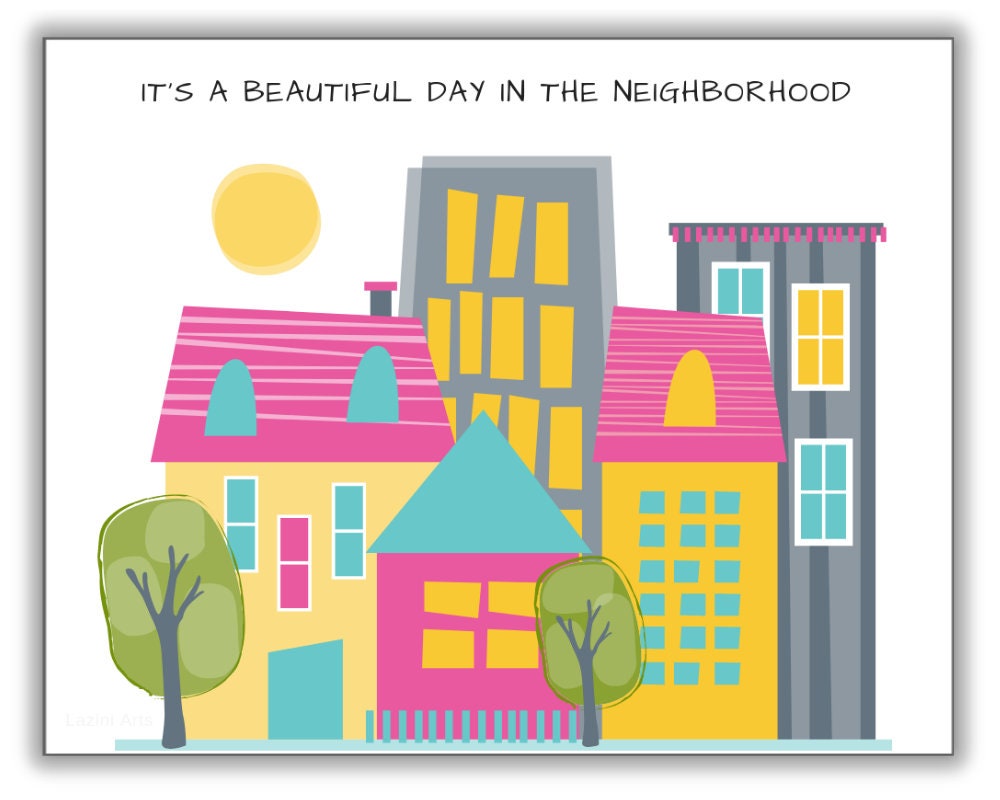 It's A Beautiful Day in the Neighborhood Instant Download - Etsy