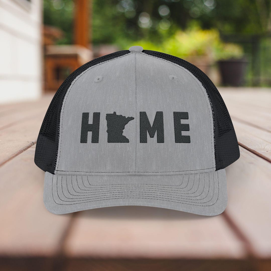 Minnesota Home Trucker Hat - Snapback Cap, Minnesota Baseball Cap ...