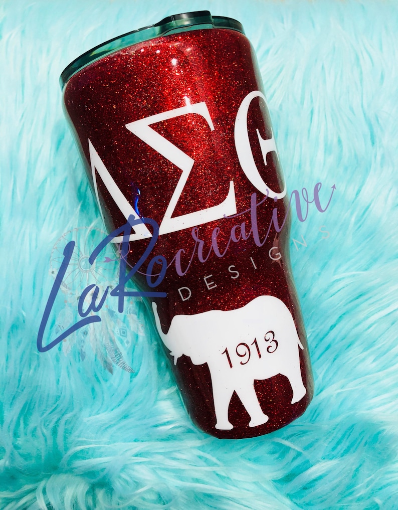 Delta Sigma Theta Custom Tumbler - Sorority Tumbler - Etsy