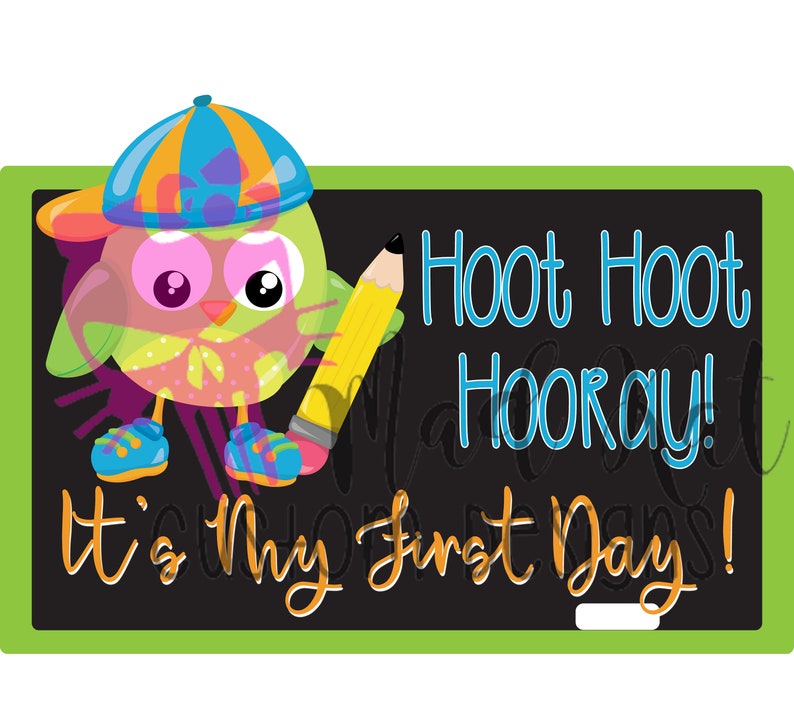 Hoot Hoot Hooray Boy Sublimation Transfer | Etsy