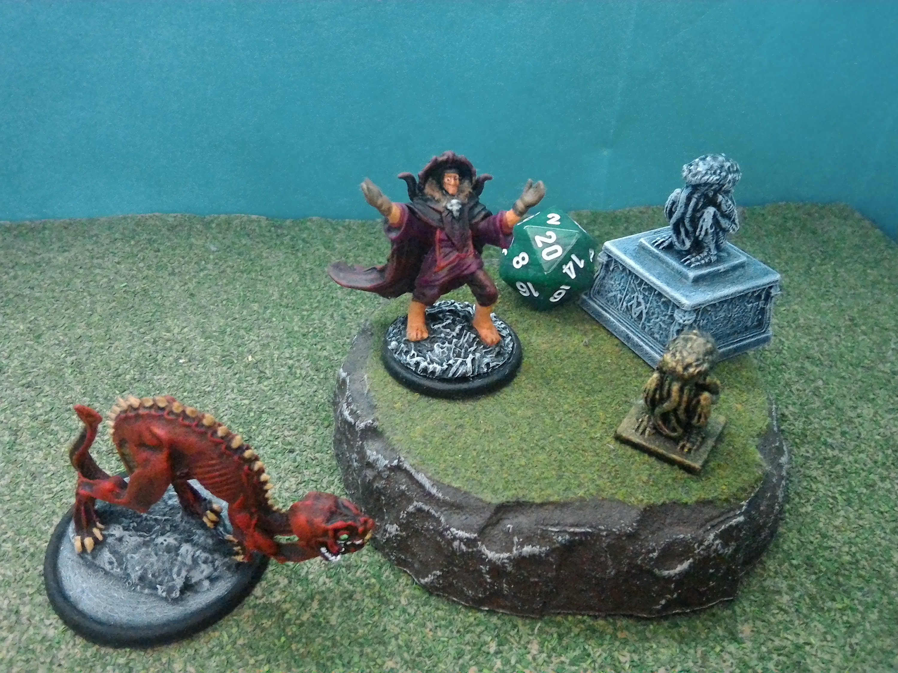 Summoning Demons (set 1) fantasy miniatures D&D Pathfinder etc. - Etsy.de