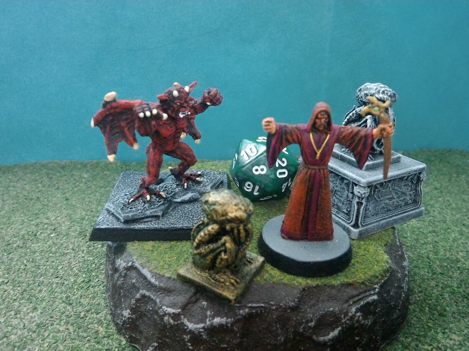 Summoning Demons set 3 Fantasy Miniatures D&D Etc Hand - Etsy
