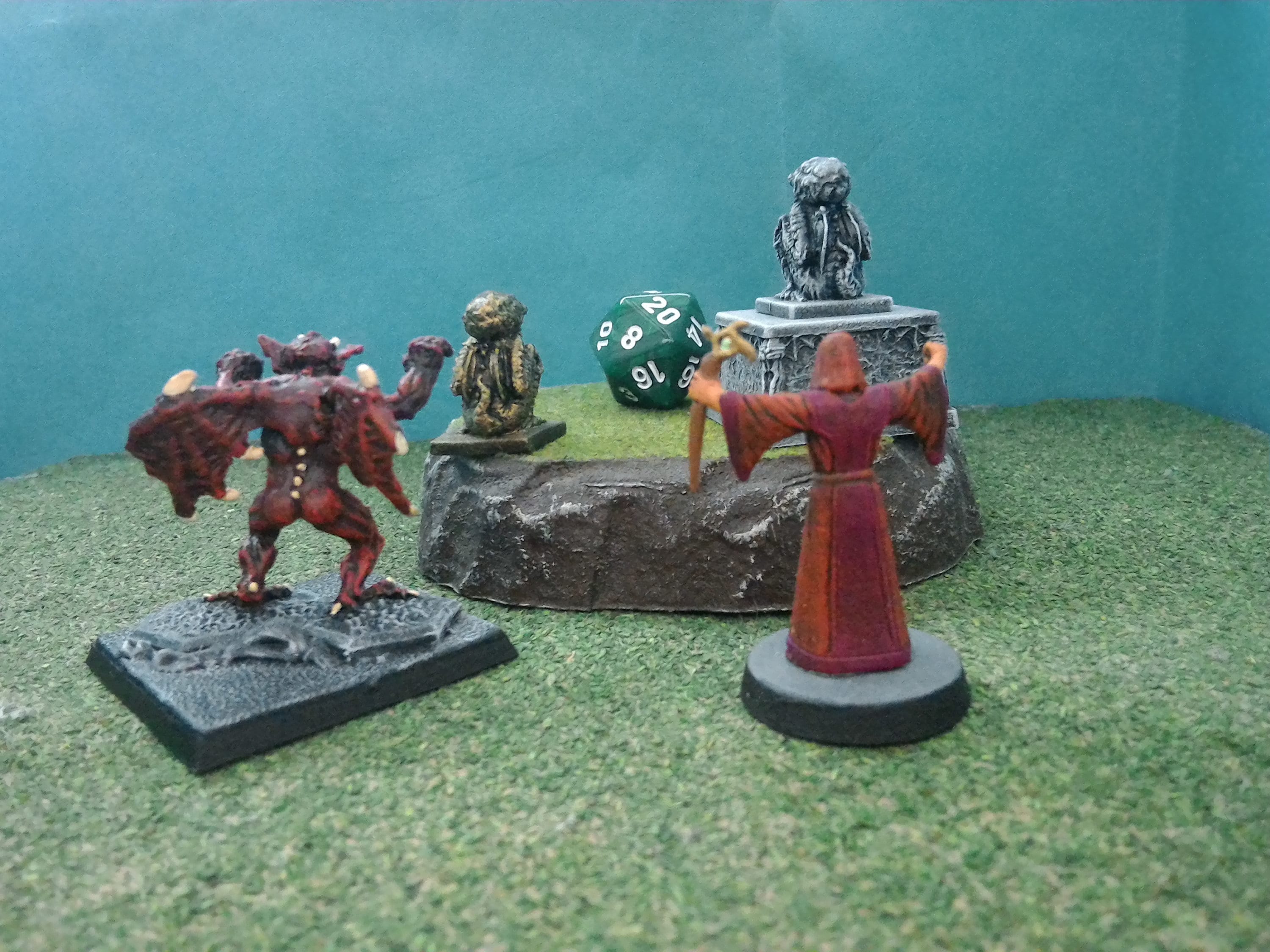 Summoning Demons set 3 Fantasy Miniatures D&D Etc Hand - Etsy