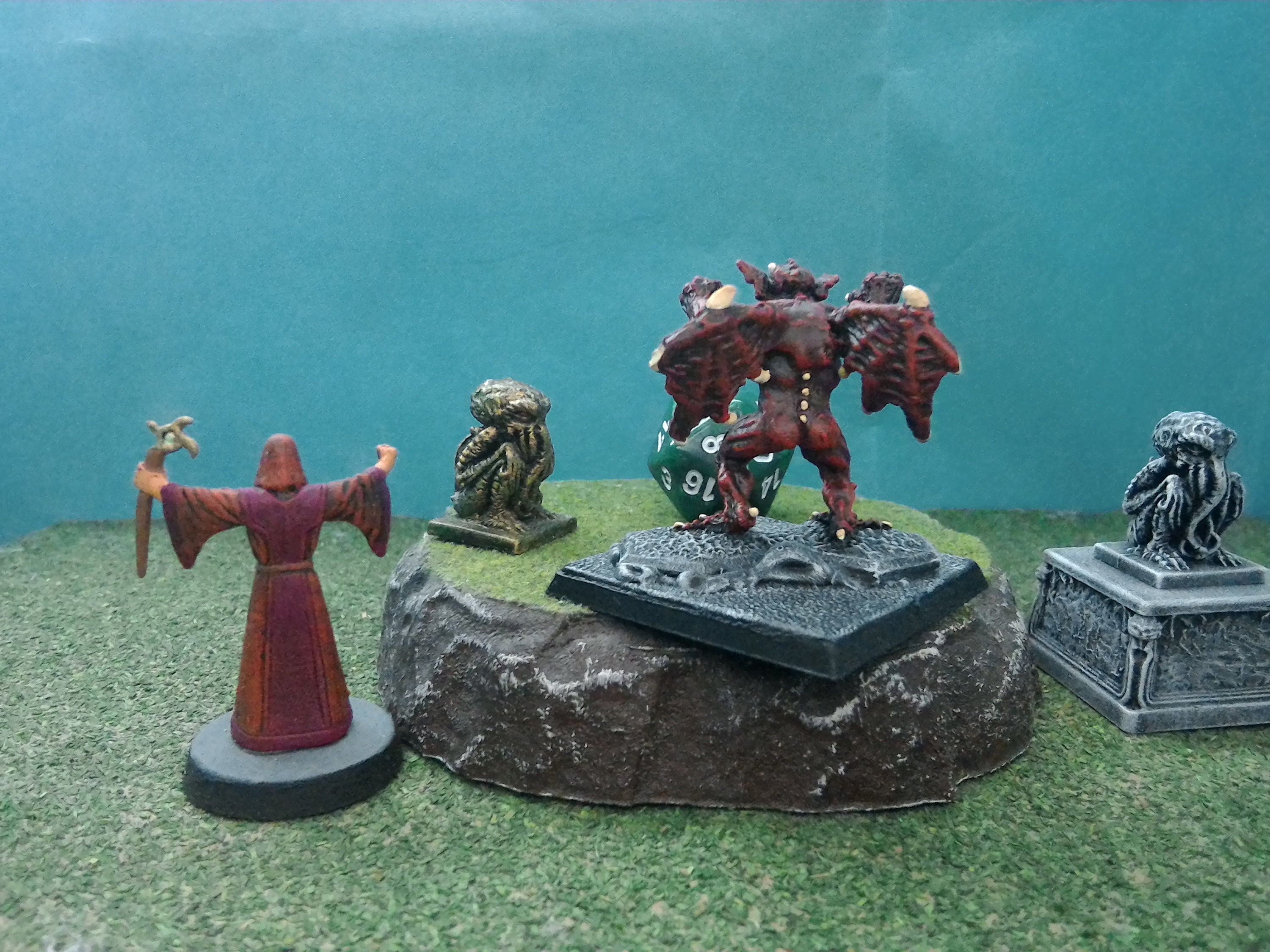 Summoning Demons set 3 Fantasy Miniatures D&D Etc Hand - Etsy