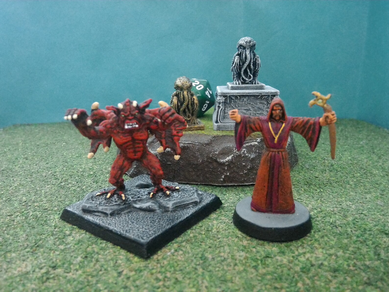 Summoning Demons set 3 Fantasy Miniatures D&D Etc Hand - Etsy