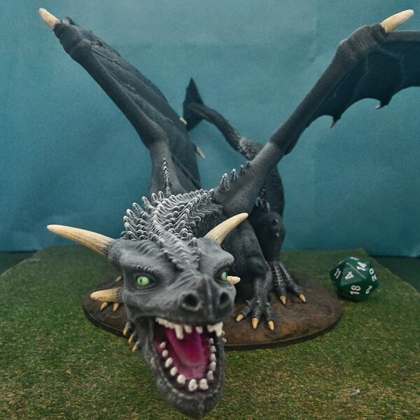 Colossal Dragon Miniature - Etsy