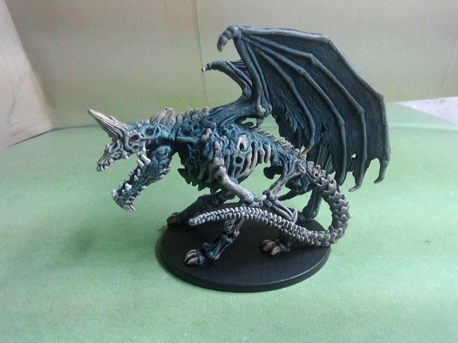 Huge Blue Dracolich Hand Painted High Detail D&D, Pathfinder, Fantasy ...