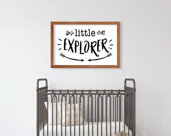 Little Explorer Sign - Etsy