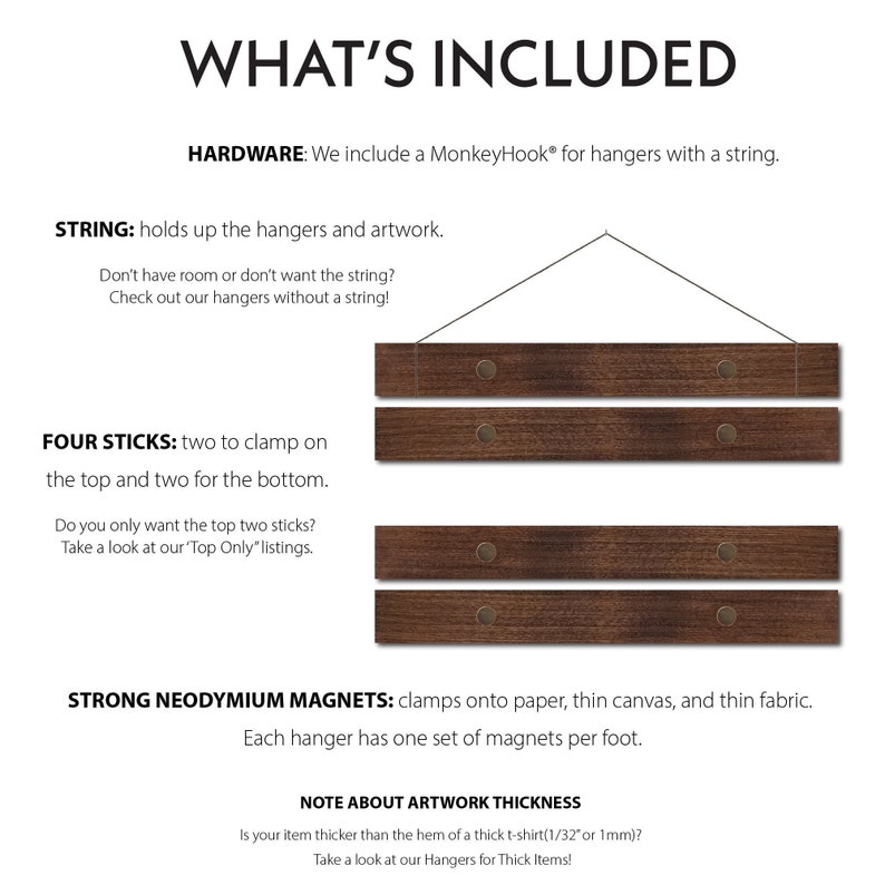 Standard Size Map Hanger Frames for Watercolor World Map - Etsy