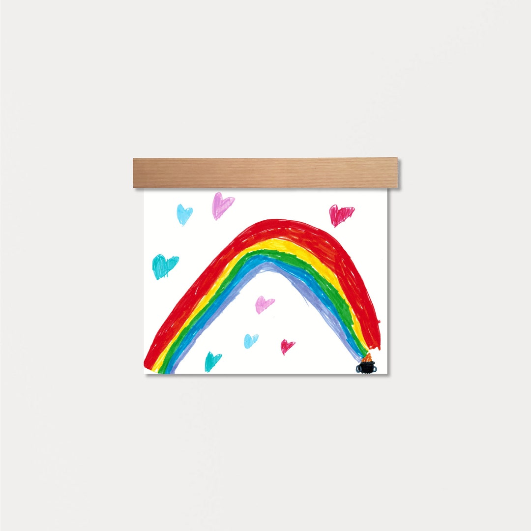 Art Display Board Photo Display Board Kids Artwork Display Magnetic ...