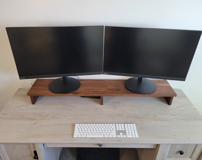 Minimalist Monitor Stand Monitor Riser Desk Shelf - Etsy Canada