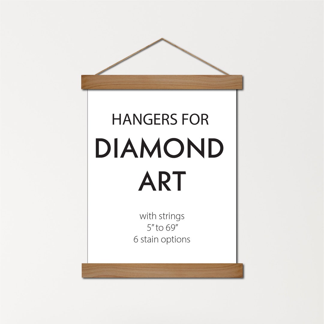 Hangers for Diamond Art Hangers for Thick Items With String Non ...