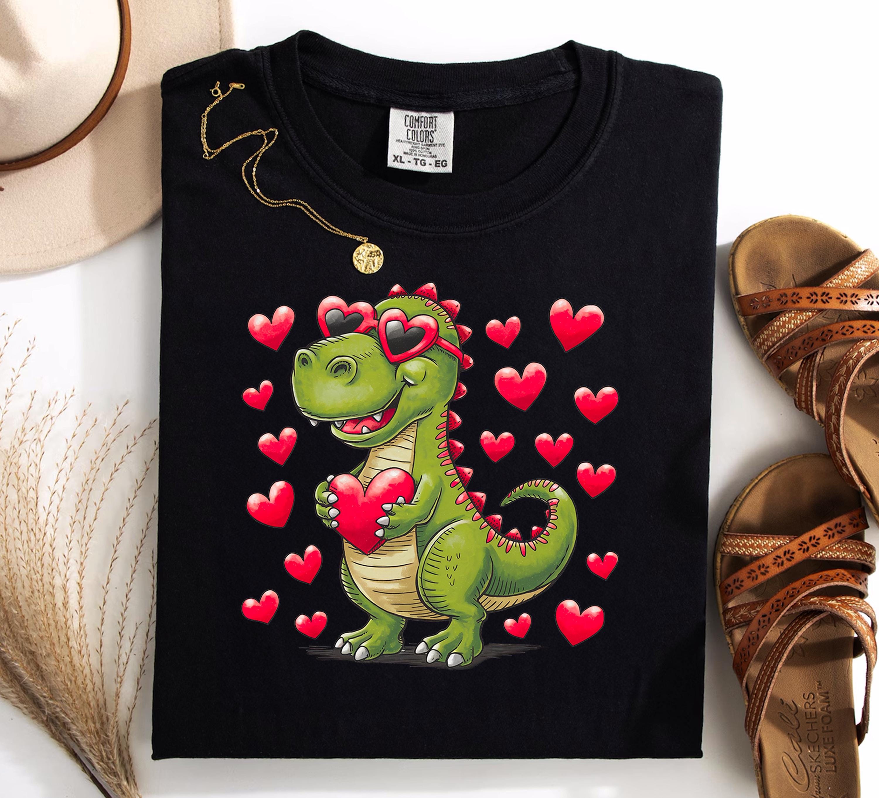 Valentine's Day T-rex Png, Dino Love Png, T-rex Valentine Png ...