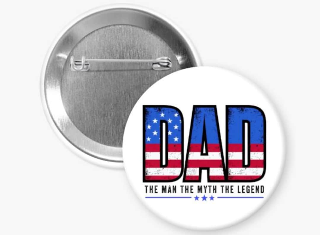 Father's Day Button Pins, Dad Magnets, Father's Day Badges, Father's ...