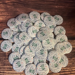 Custom Pinback Buttons | Full Color Photo Pins | 6 Sizes | Party Favors ...