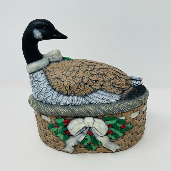 Ceramic Goose Ornament - Etsy