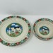 Gibson Barnyard Plate and Bowls - YOU PICK - Cow Fence Heart Apples ...