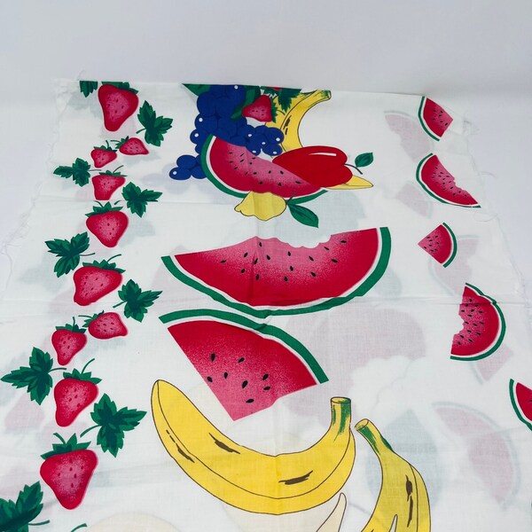 Fruit Fabric - Etsy