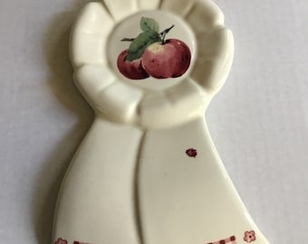 Apple spoon rest | Etsy