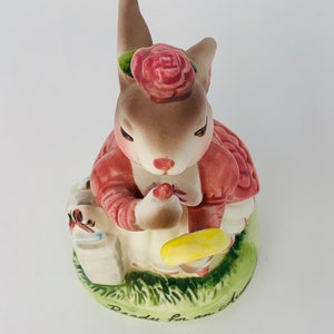 Avon Bunny Precious Moments Collection Avon Figurines Vintage Avon ...