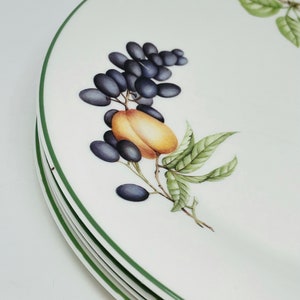 Fruit Dinner Plates - Marks & Spencer Plates - Fine English China ...