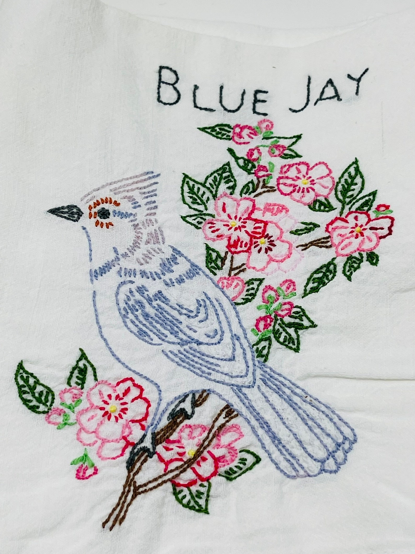 Embroidered Tea Towels - YOU Pick Towel - Vintage Linens - Needlepoint ...