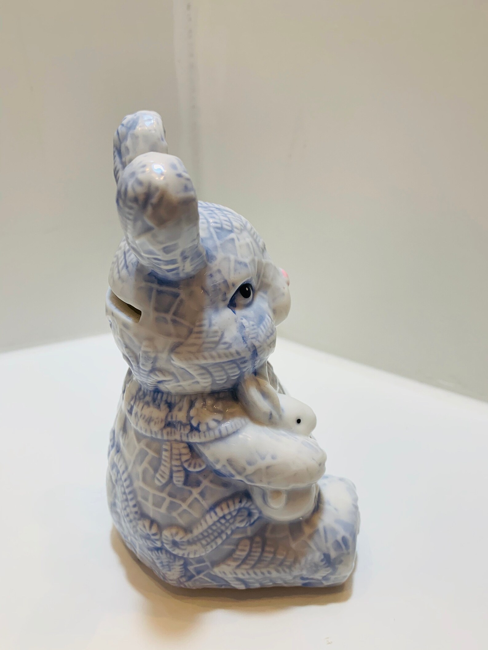 Ceramic Bunny Bank Shabby Chic Bunny Vintage Bunny - Etsy