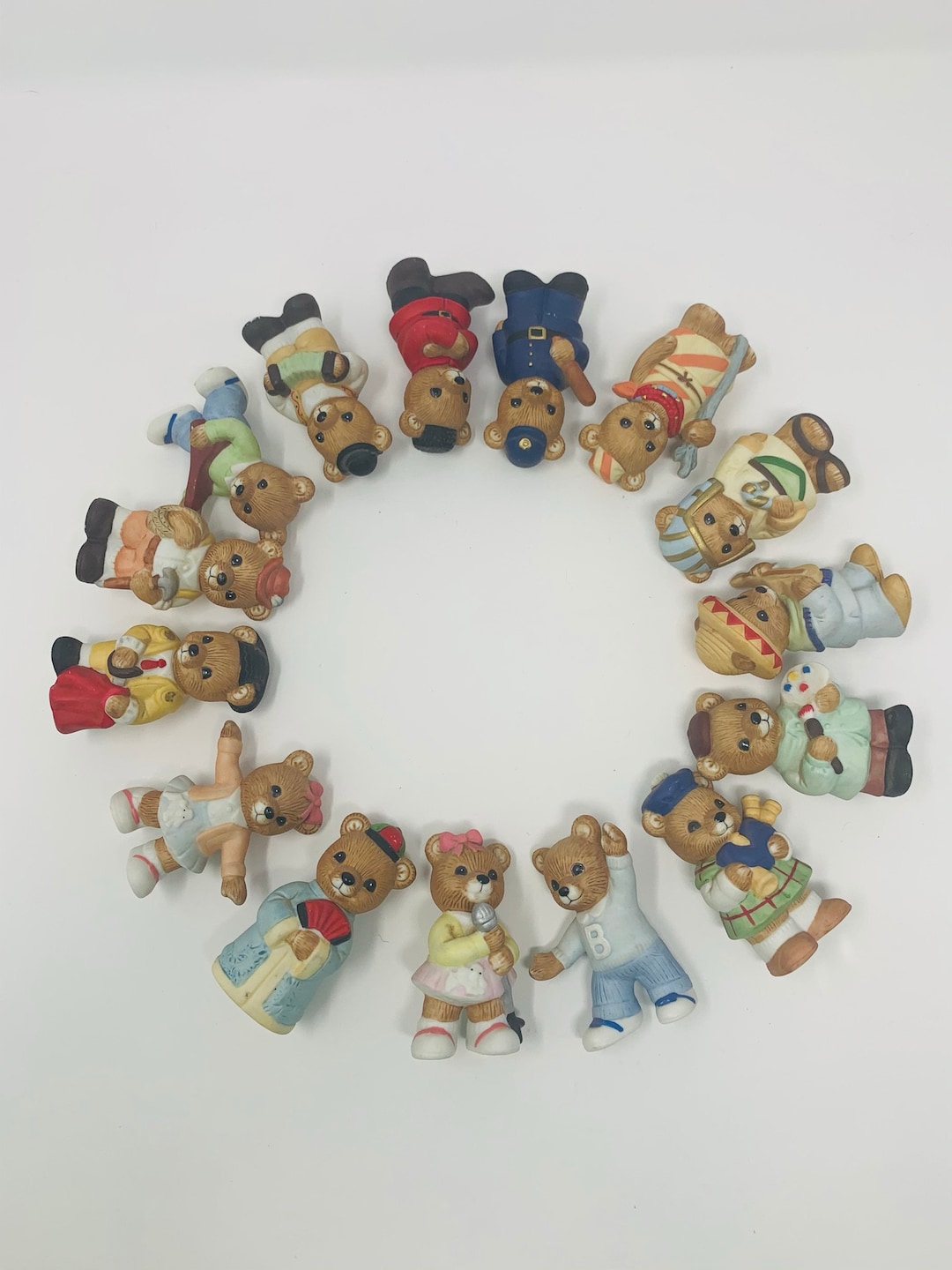 Homco Bear Figurines - YOU PICK - Ceramic Bear Figurines - Around the ...