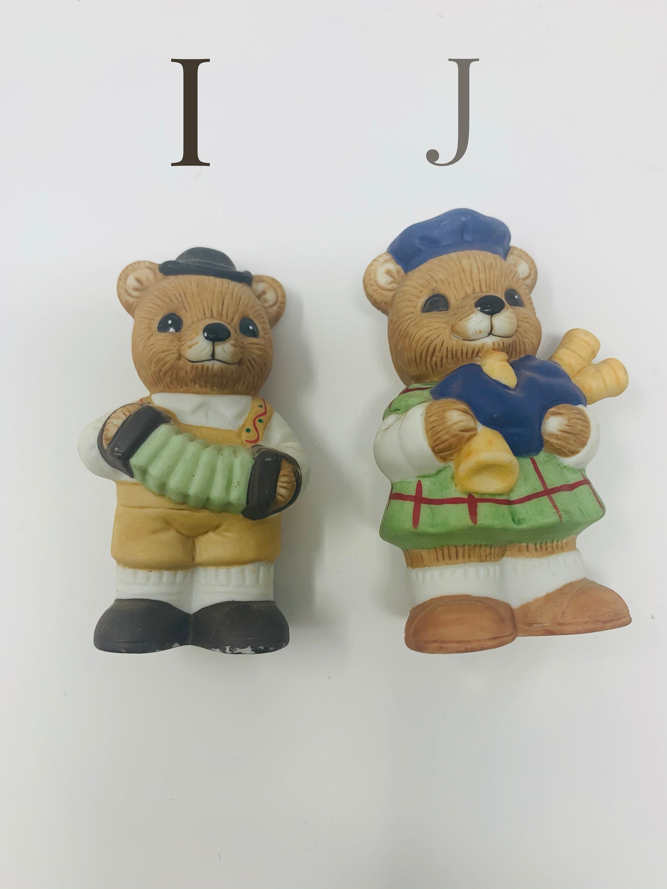 Homco Bear Figurines - YOU PICK - Ceramic Bear Figurines - Around the ...