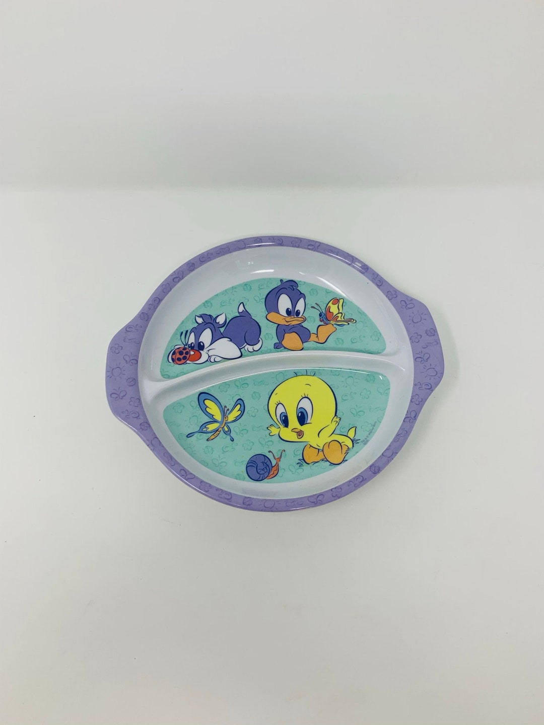 Looney Tunes Children's Plate Vintage Tweety Bird Plate Child's ...