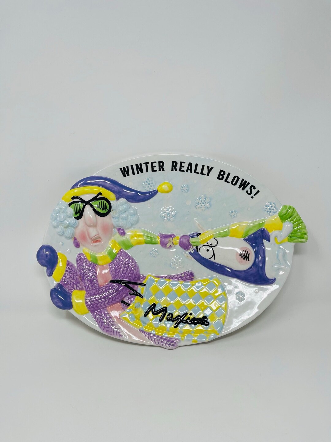 Hallmark Maxine Ceramic Tray - Ceramic Maxine Tray - Hallmark Christmas ...