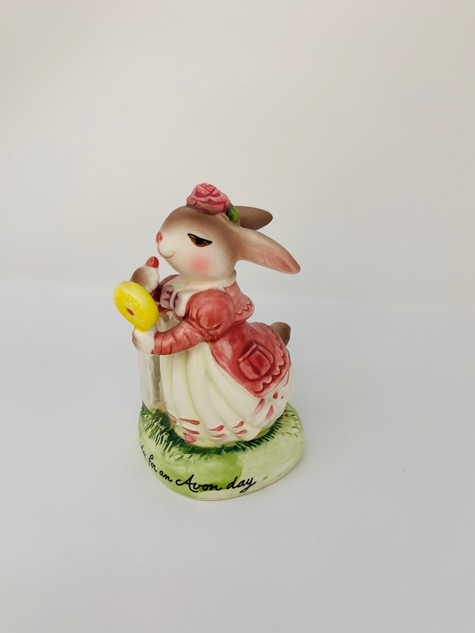 Avon Bunny Precious Moments Collection Avon Figurines | Etsy