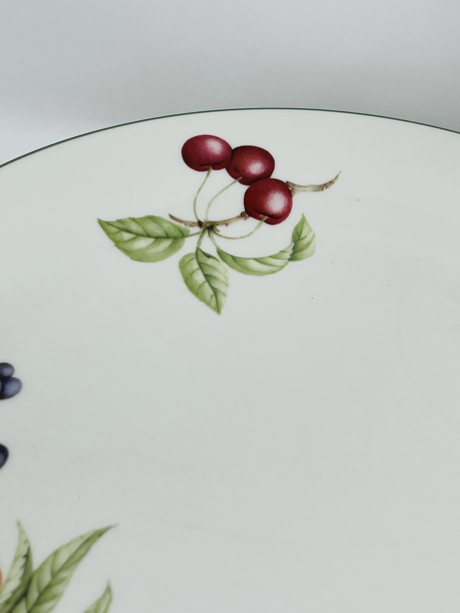 Fruit Dinner Plates - Marks & Spencer Plates - Fine English China ...