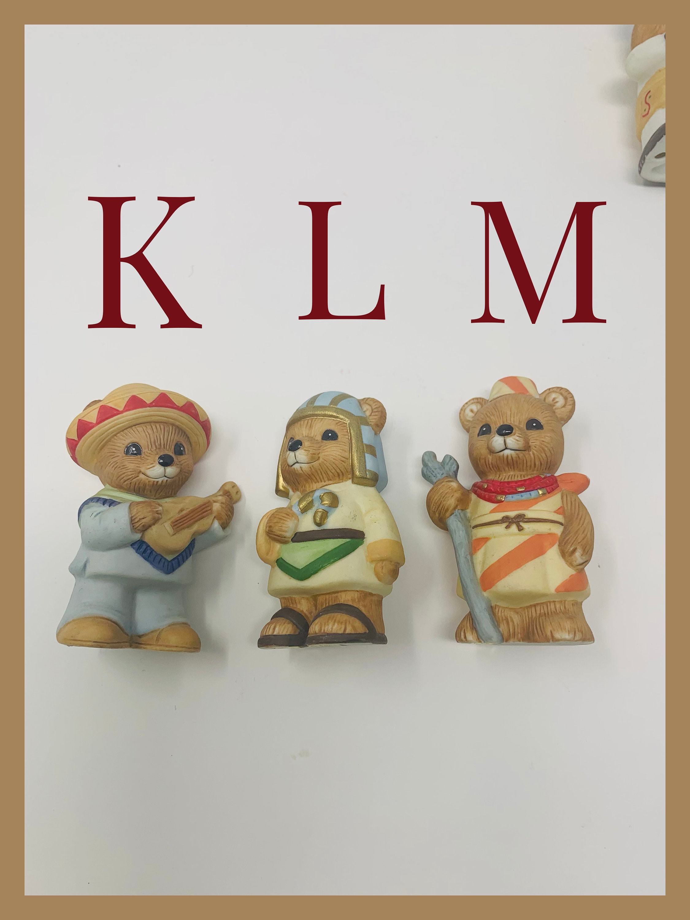 Homco Bear Figurines - YOU PICK - Ceramic Bear Figurines - Around the ...