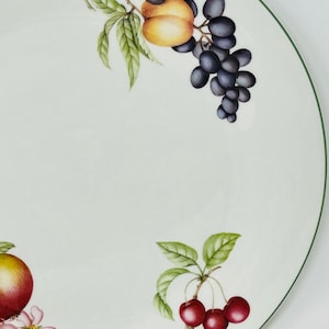 Fruit Dinner Plates - Marks & Spencer Plates - Fine English China ...