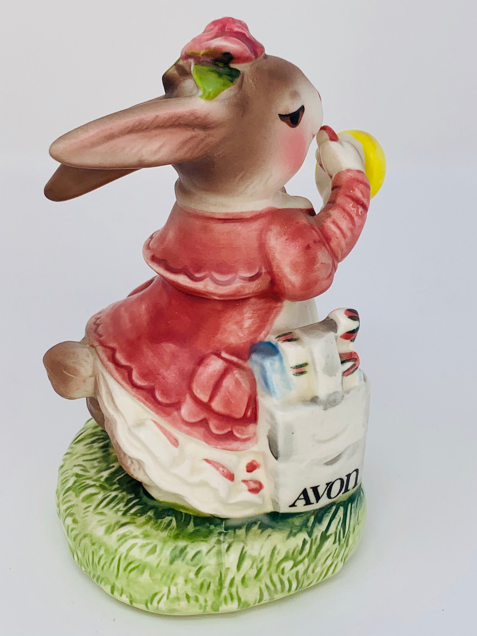 Avon Bunny Precious Moments Collection Avon Figurines | Etsy