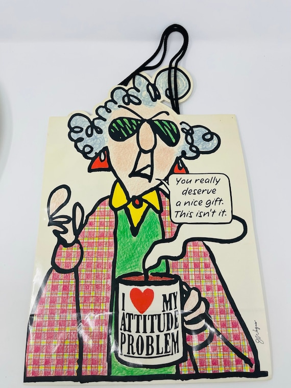 Maxine Gift Bag Vintage Maxine Maxine Party Supplies - Etsy