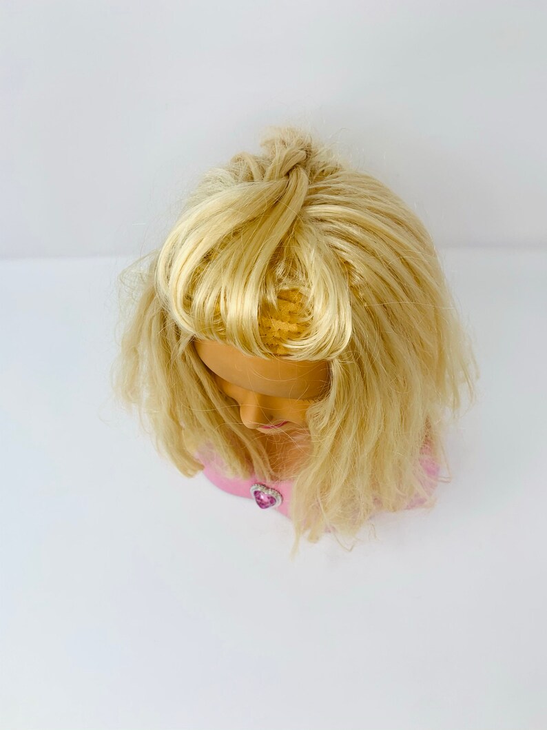 BARBIE Doll STYLING HEAD Blonde Barbie Blue Eyed Barbie | Etsy