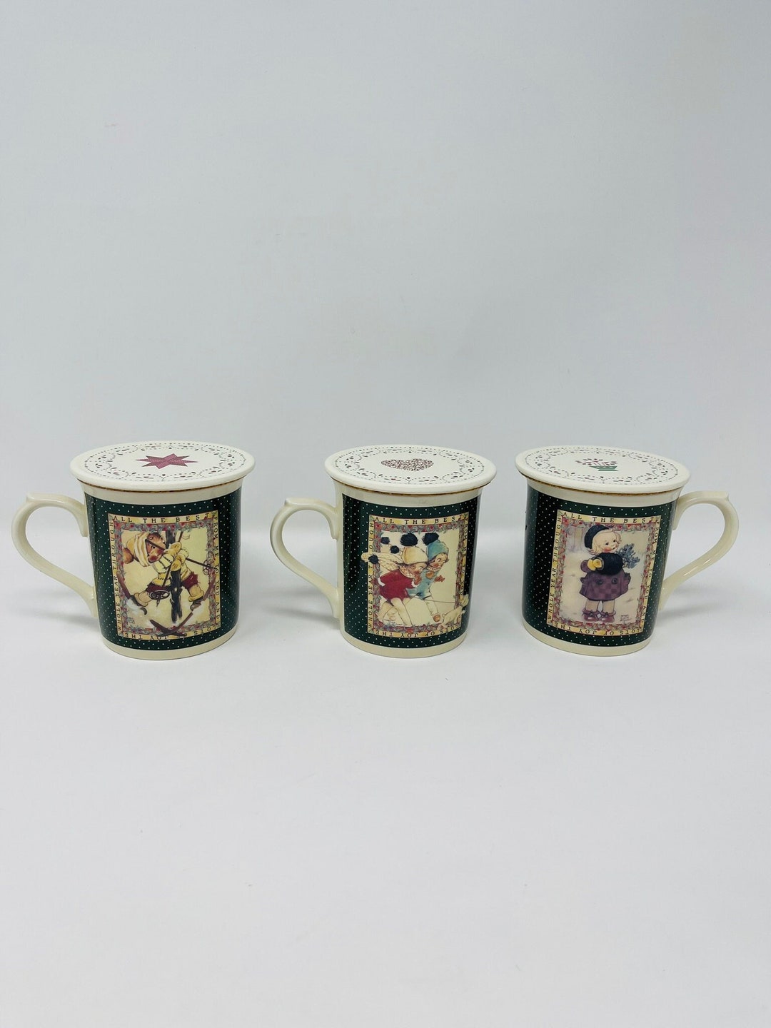Enesco Coffee Mug - Mug With Lid, Mug Coaster Lid - Lucy Attwell Mug ...