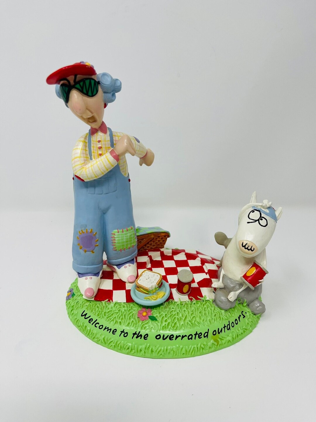 Maxine Candle Holder Maxine and Floyd Tea Light Holder Vintage Hallmark ...