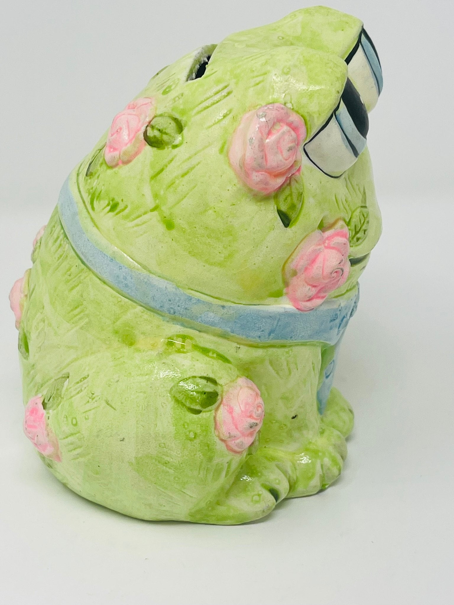 Vintage Frog Bank Holiday Faire Bank Collectible Toad - Etsy