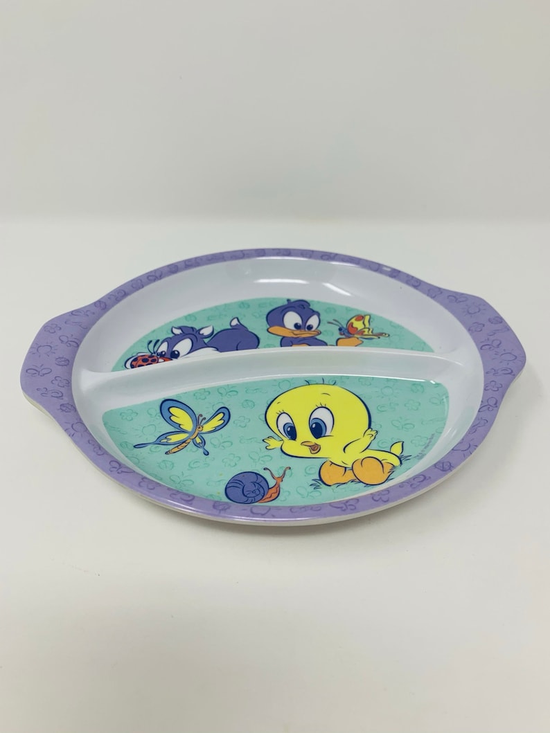 Looney Tunes Children's Plate Vintage Tweety Bird Plate - Etsy