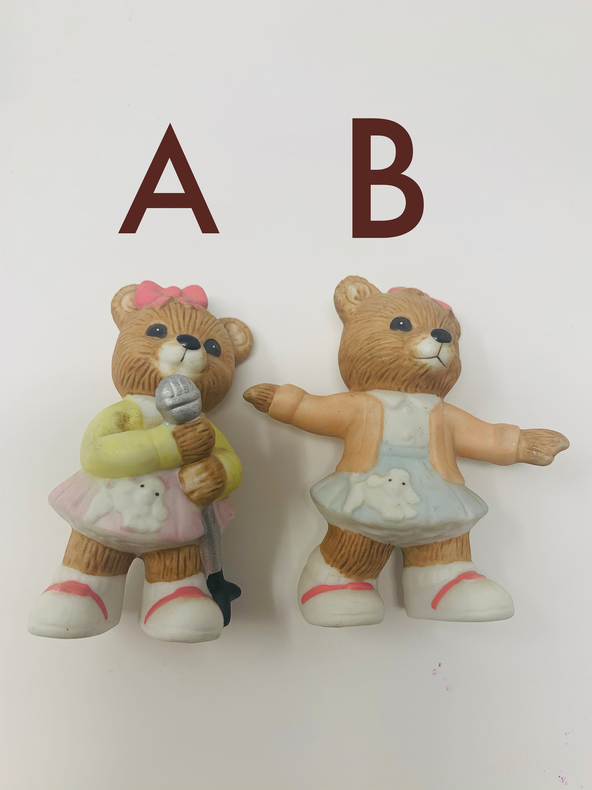 Homco Bear Figurines - YOU PICK - Ceramic Bear Figurines - Around the ...